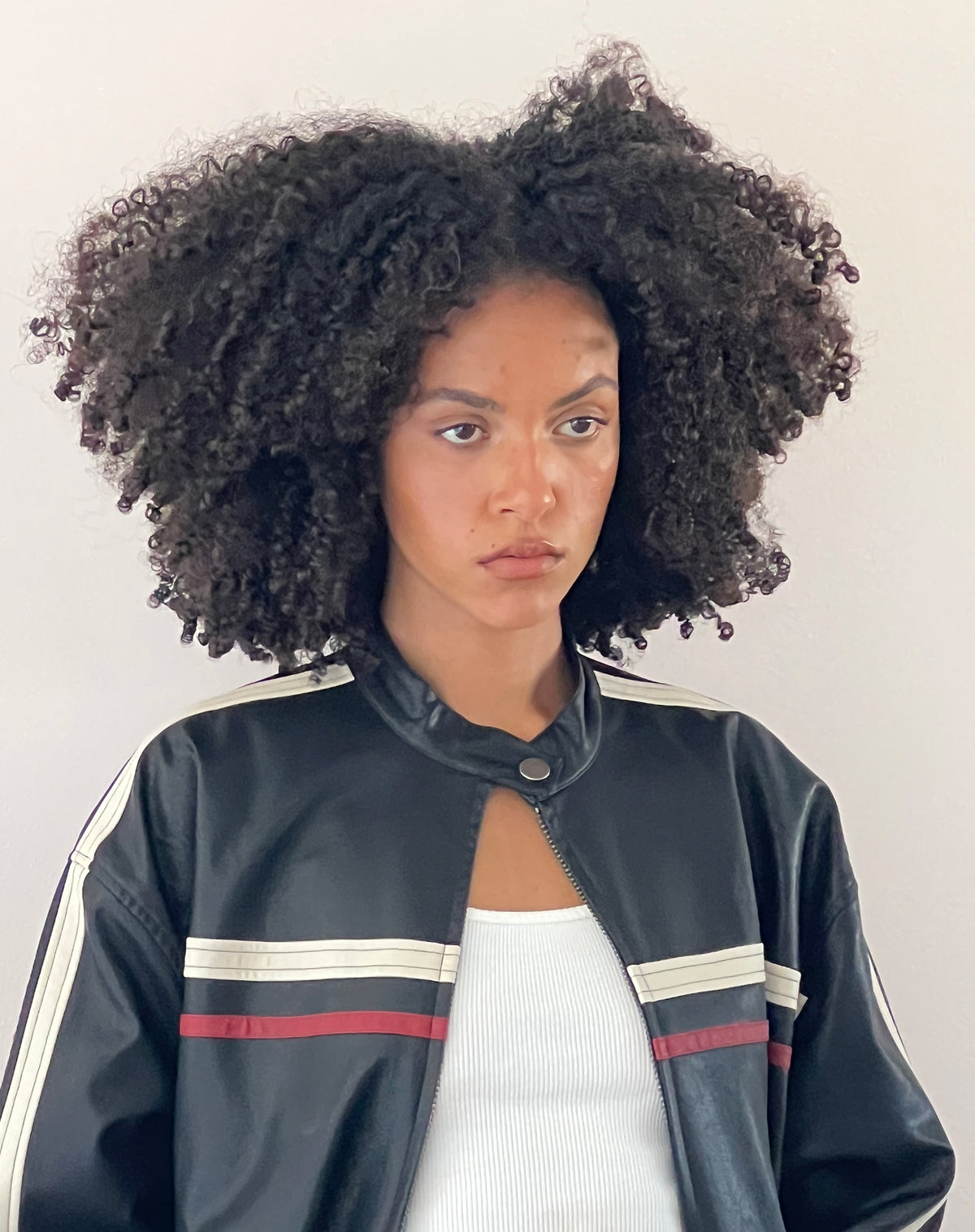 PU Black Jacket | Colton – motelrocks.com