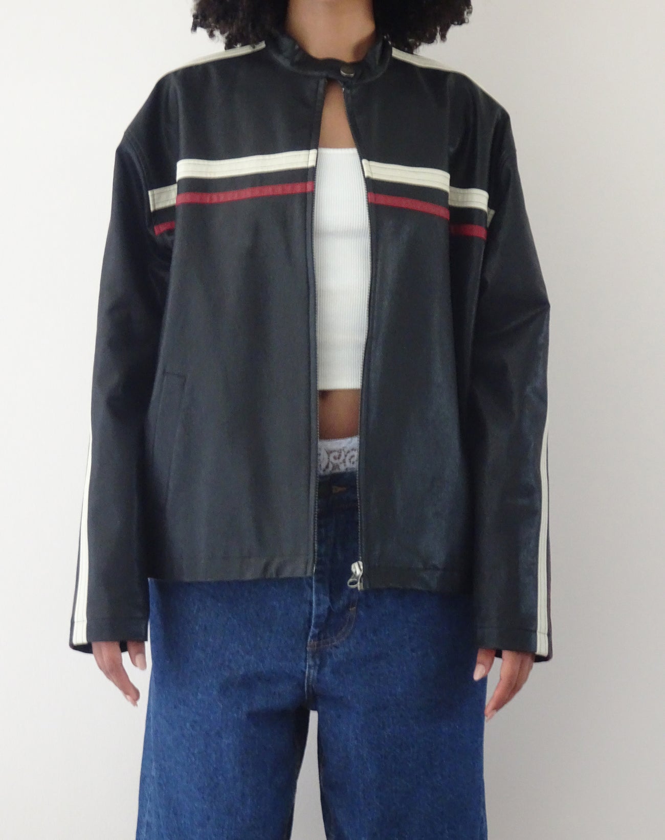 PU Black Jacket | Colton – motelrocks.com