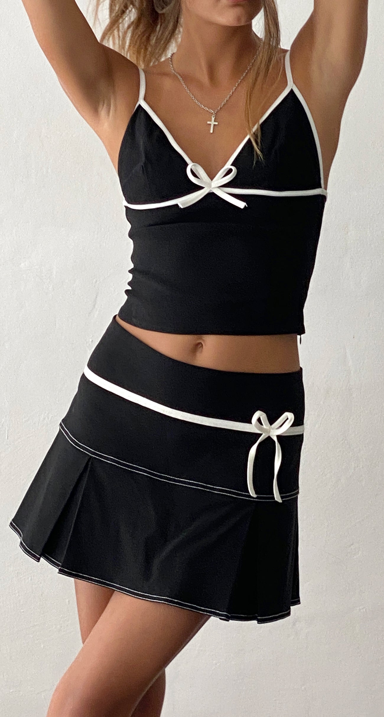 Black Bow Mini Skirt | Istari – motelrocks.com