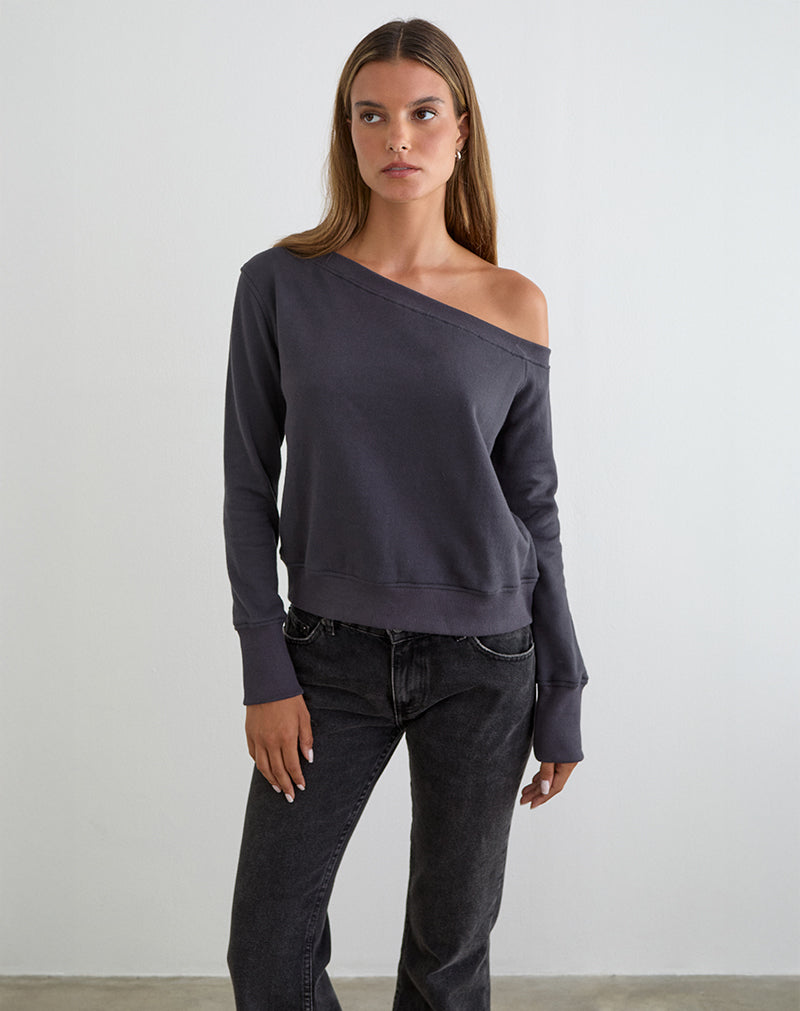 Blackened Pearl Sweatshirt | Toria – motelrocks.com