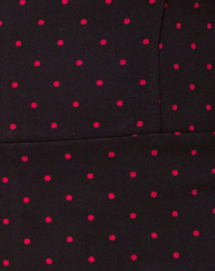 Boco Dress in Cuban Dot Red – motelrocks.com