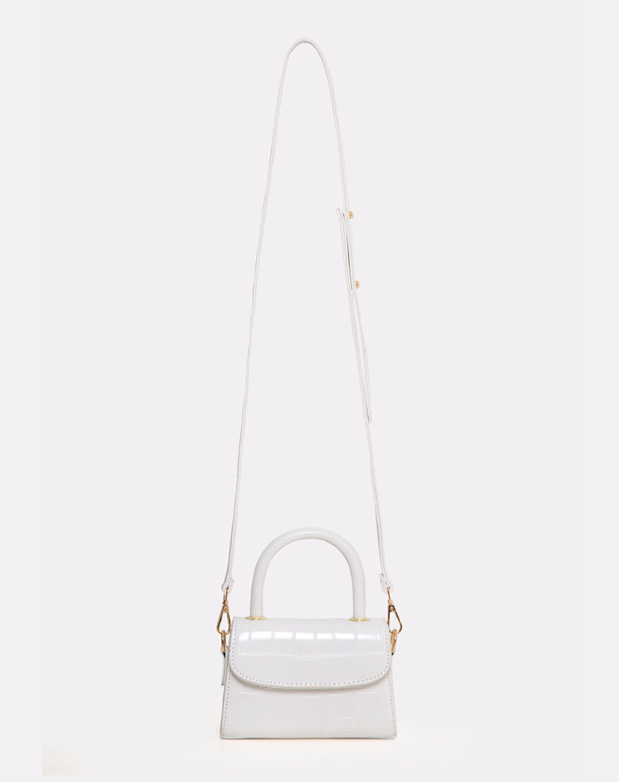 White Micro Bag | Kenny – motelrocks.com