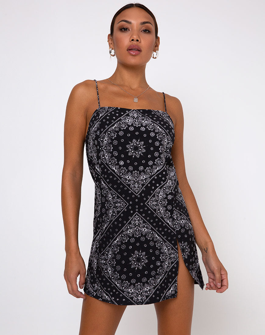 Black Bandana Dress