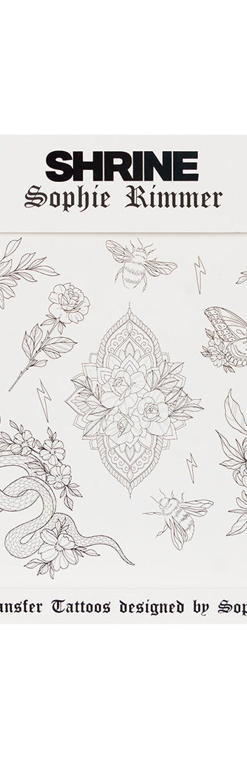 Sophie Rimmer Flowers Tattoos by Gypsy Shrine – motelrocks.com