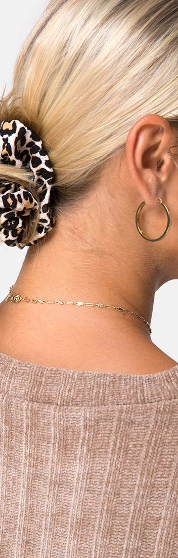 Scrunchie in Rar Leopard – motelrocks.com