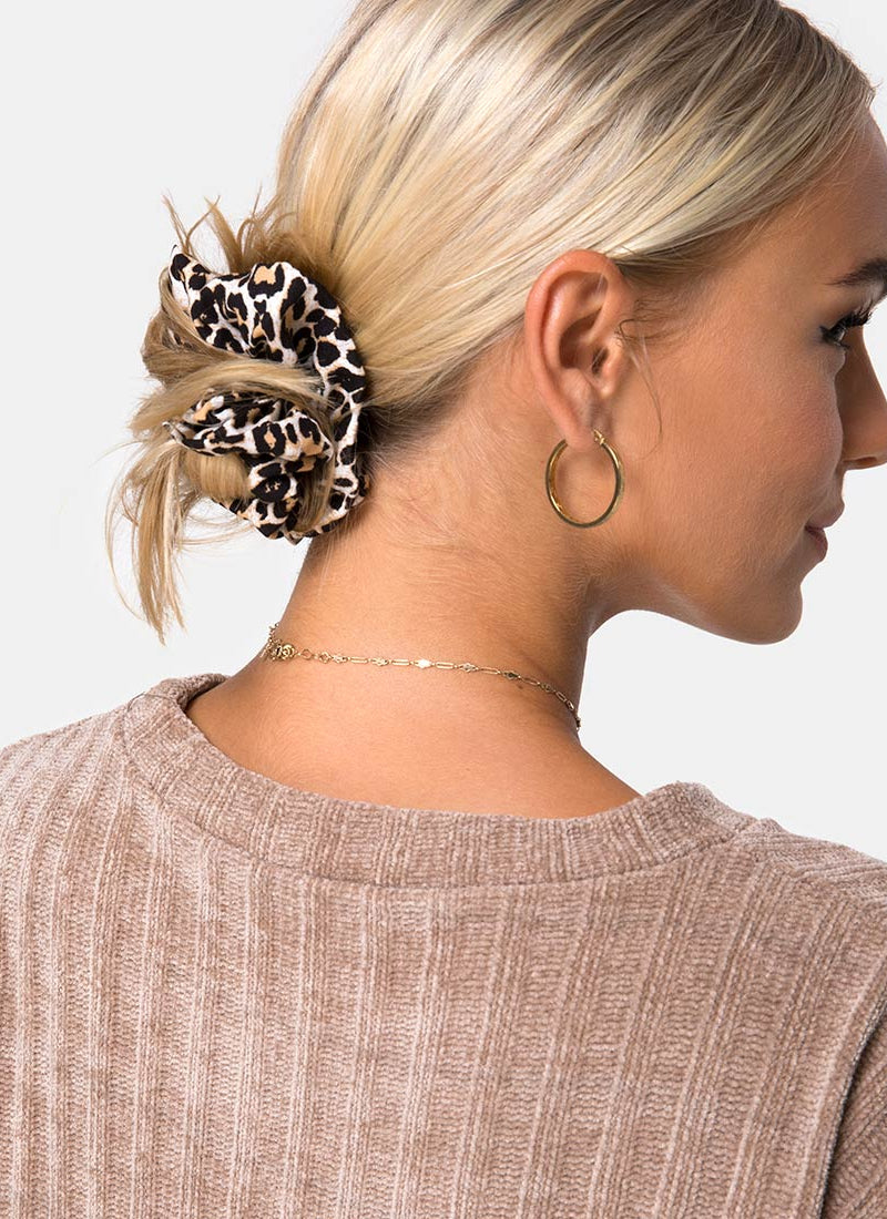 Scrunchie in Rar Leopard – motelrocks.com