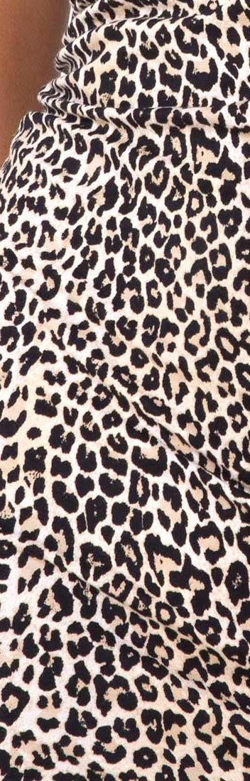 Selah Bodycon Dress in Rar Leopard Brown – motelrocks.com