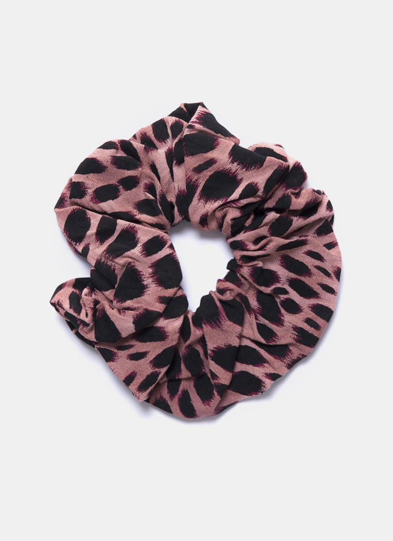 Scrunchie in Pink Cheetah – motelrocks.com
